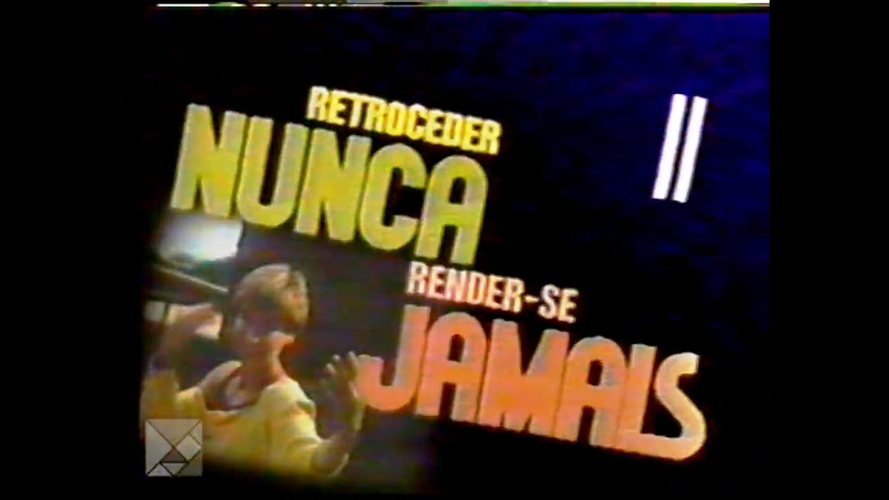 Retroceder Nunca,Render-Se Jamais Parte 2 Chamada Inédito Hollywood 92 ...
