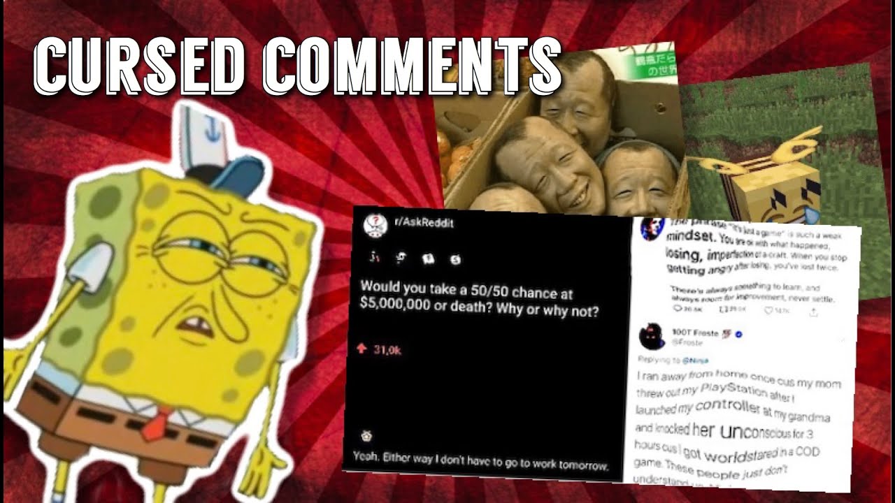 WARNING! THESE COMMENTS ARE CURSED! - YouTube