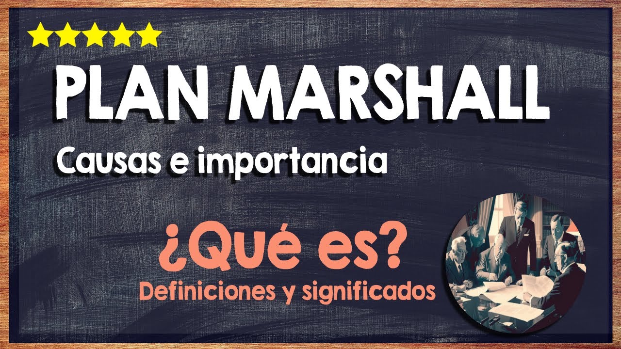 🙏 ¿Qué es el Plan Marshall? - Aprende las Causas e Importancia del Plan ...