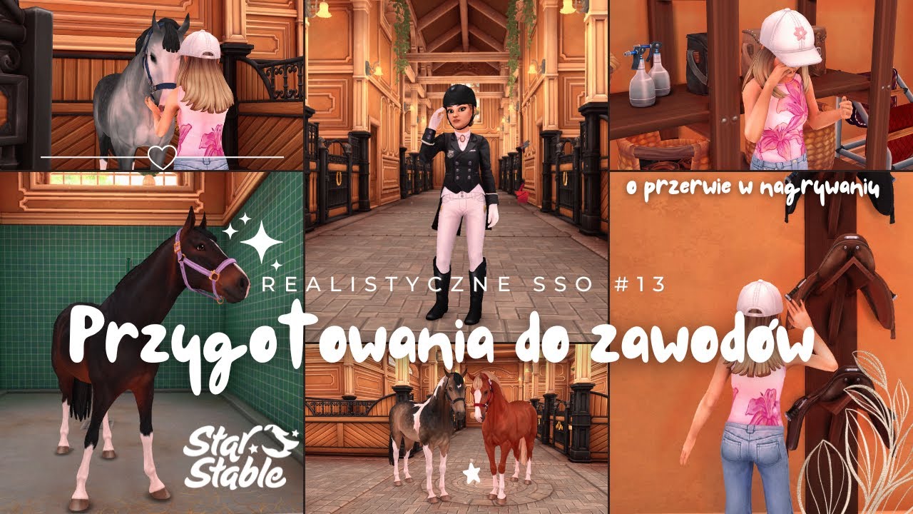 PRZYGOTOWANIA DO ZAWODÓW🐴 | Realistyczne SSO #13 - YouTube