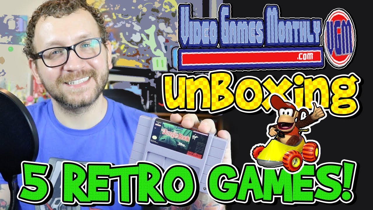 Video Games Monthly Unboxing & Gameplay - October 2017 - YouTube