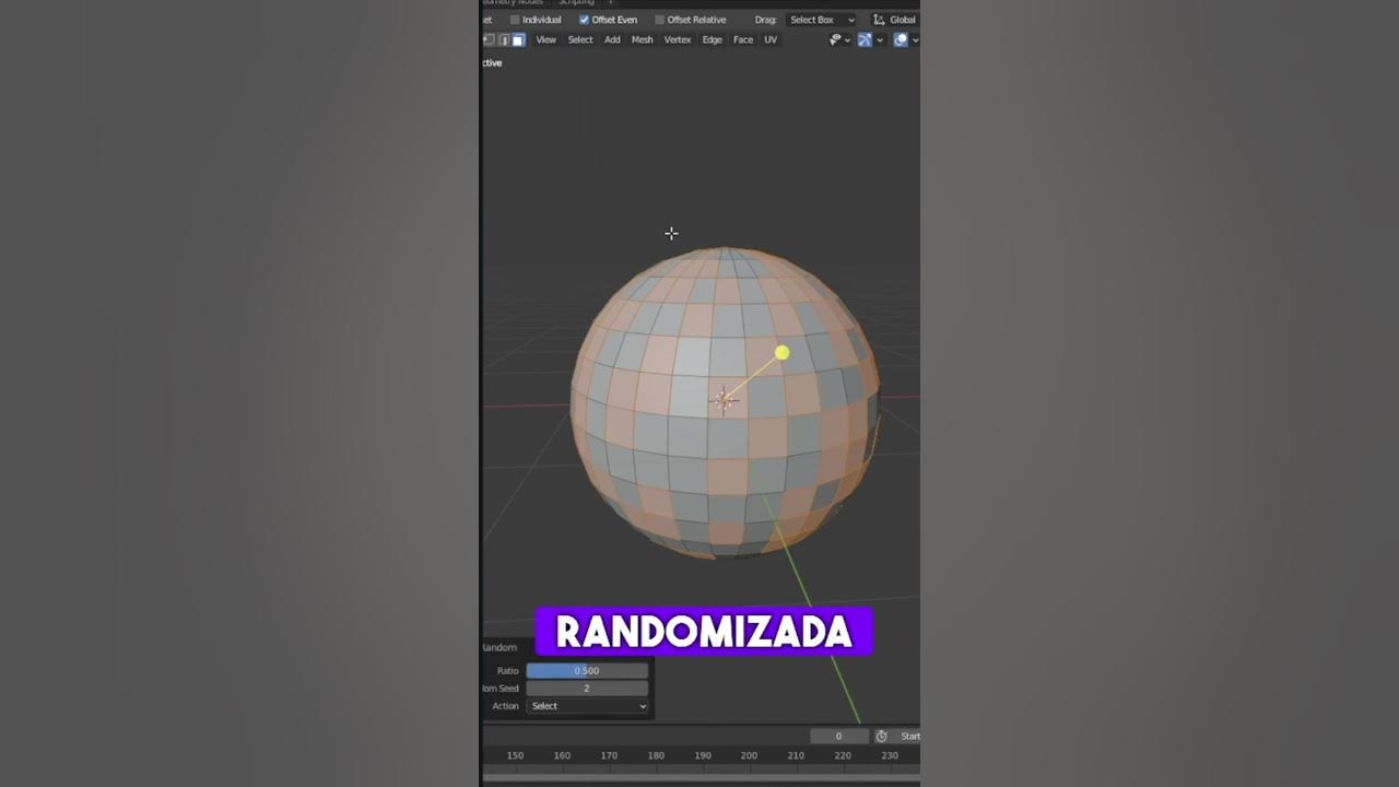 Como hacer efectos random en Blender #blender #tutorial #b3d #3dart #3d #shorts #tips - YouTube