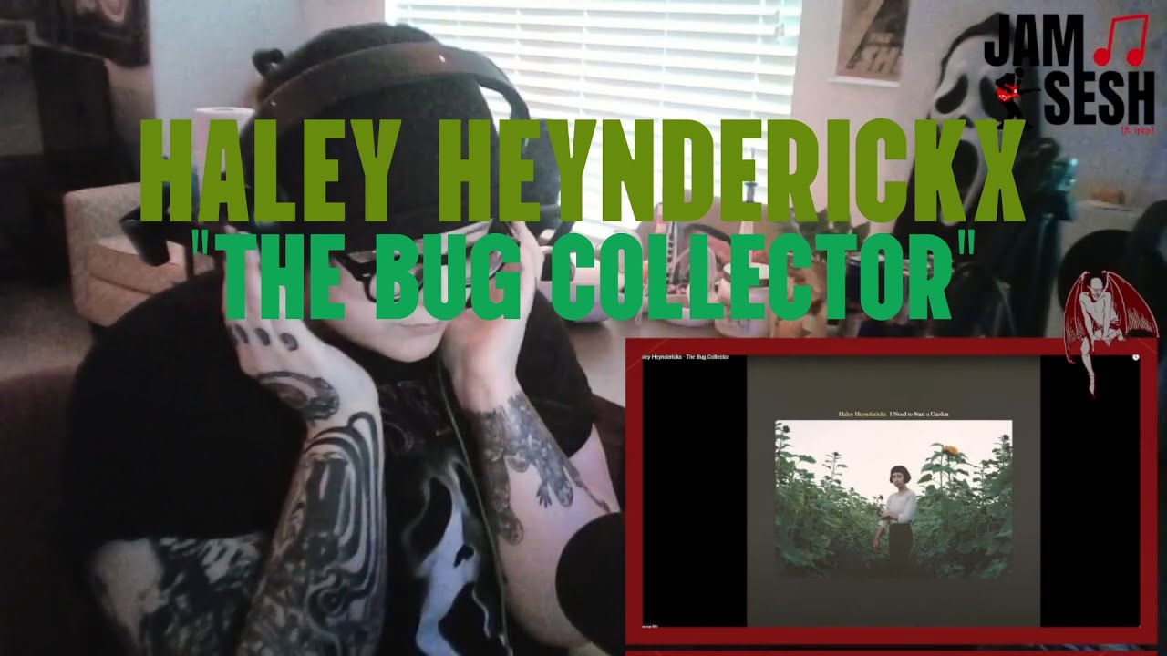 Haley Heynderickx - "The Bug Collector" Reaction! / jam sesh with jpeg - YouTube