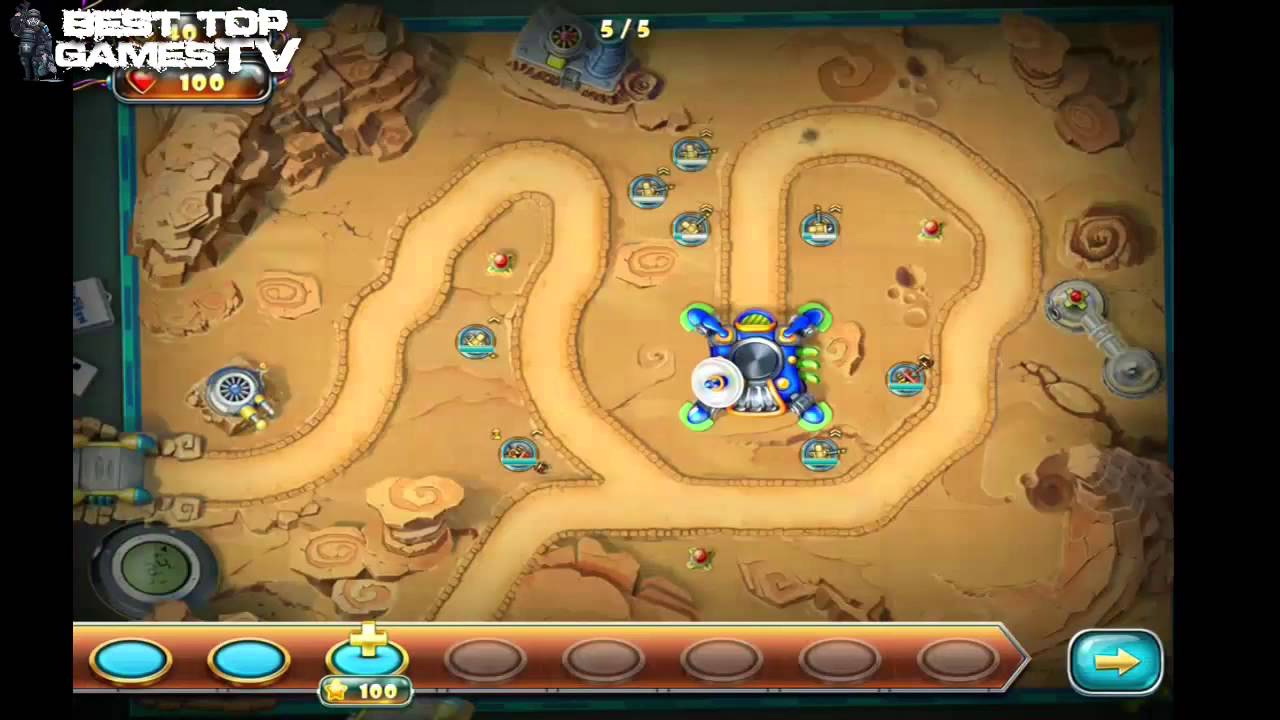 Toy Defense 4: Sci-Fi - Official HD Android / iOS GamePlay Trailer ...