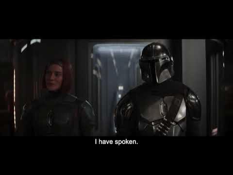 The Mandalorian says I Have Spoken?! - YouTube