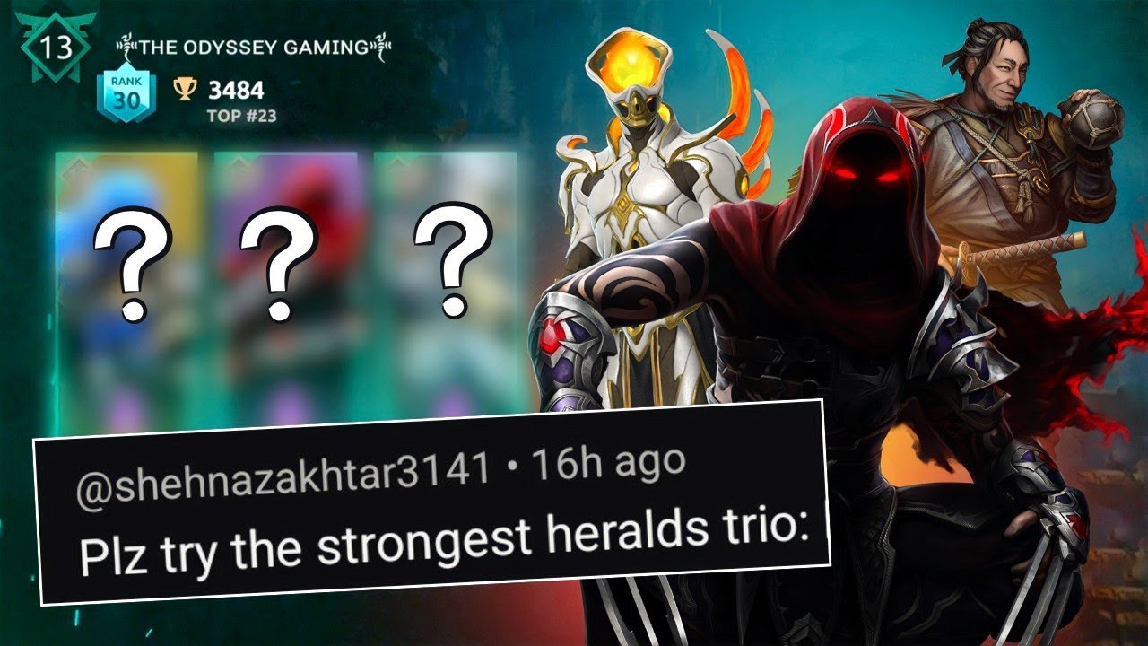 He Suggested Me the Strongest HERALD Team 🔥But is it Really that strong ...