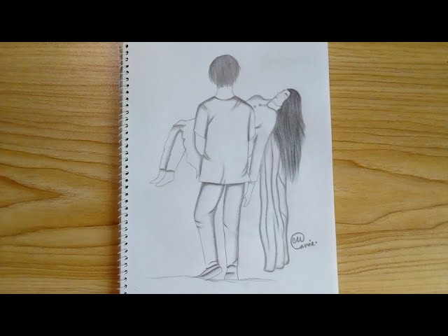 Sad Couple Drawing Lonely Boy Drawing At GetDrawings | Free Download