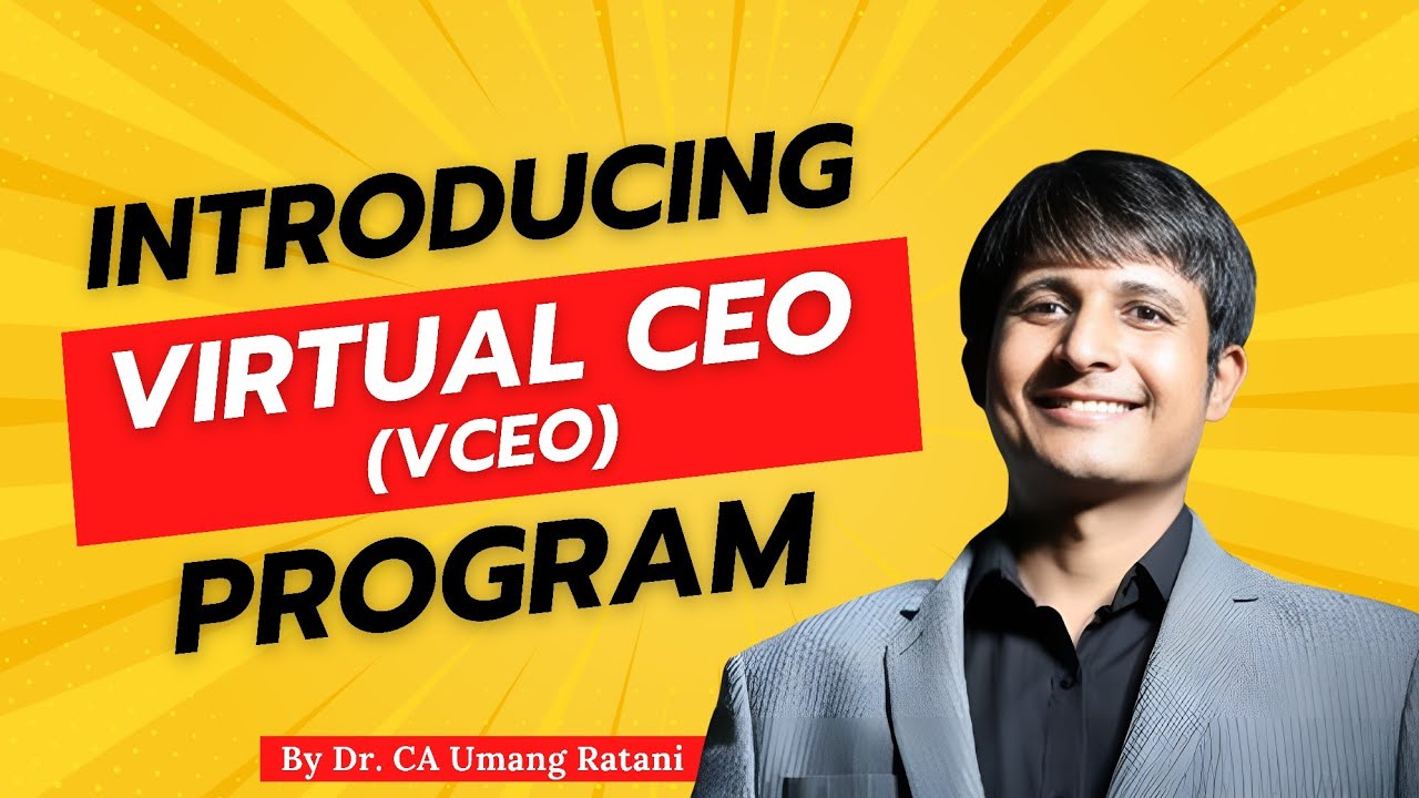 Virtual CEO (VCEO) program! - YouTube