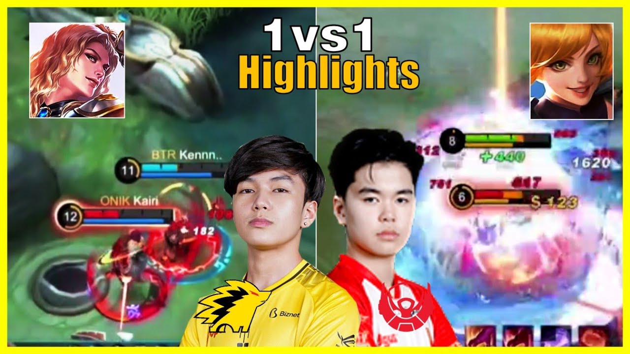 Kairi vs BTR Kenn Lancelot & Fanny for fun match - YouTube