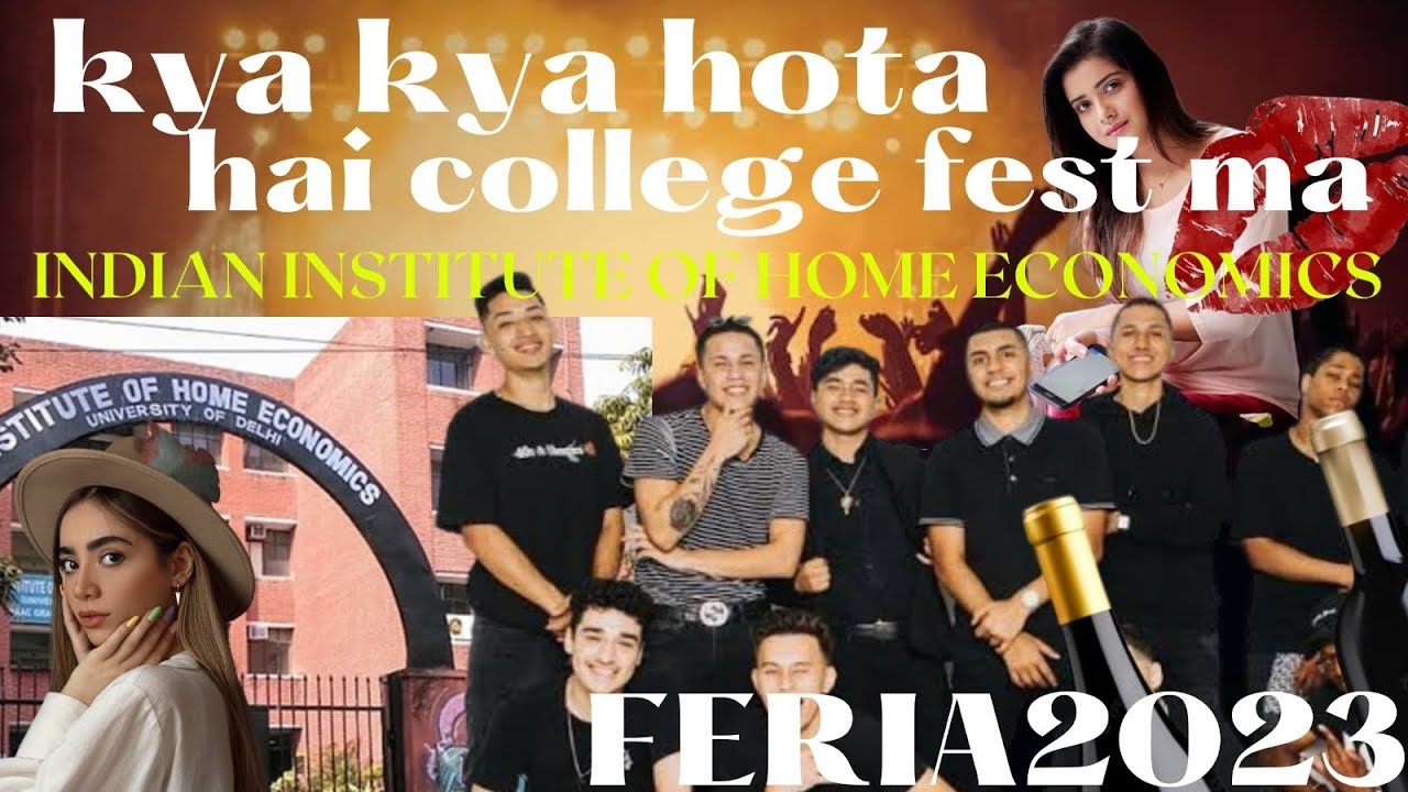 DU || DELHI UNIVERSITY COLLEGE FEST INDIAN INSTITUE OF HOME ECONOMICS # ...