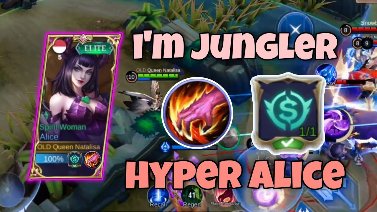alice jungler build items are perfect with spell retribution and emblem ...