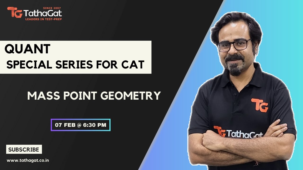 Mass Point Geometry | Special CAT Series | Live Session - YouTube