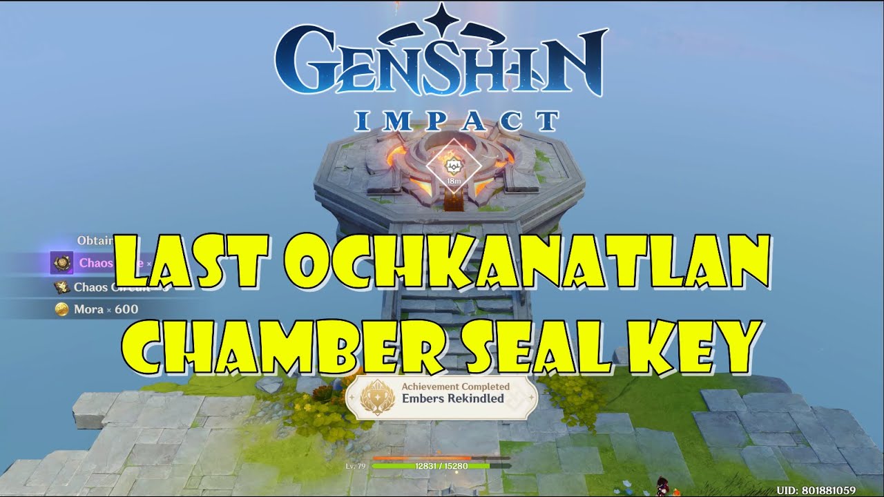 Ochkanatlan Nameless Traveler Seal Puzzle Part 5, Natlan Chest Part 28 ...