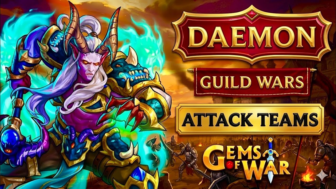 GEMS OF WAR Best Teams For Upcoming Daemon Guild Wars | 7 Best Daemons ...
