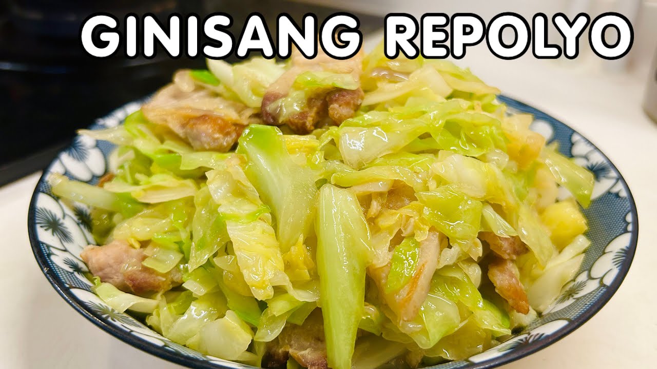 GINISANG REPOLYO with Pork Belly - YouTube