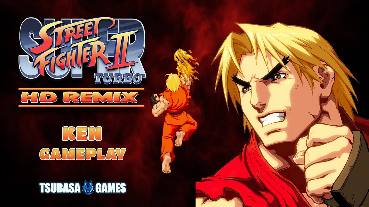 🔥 Ken Gameplay | Super Street Fighter II Turbo HD Remix [1080p 60fps ...
