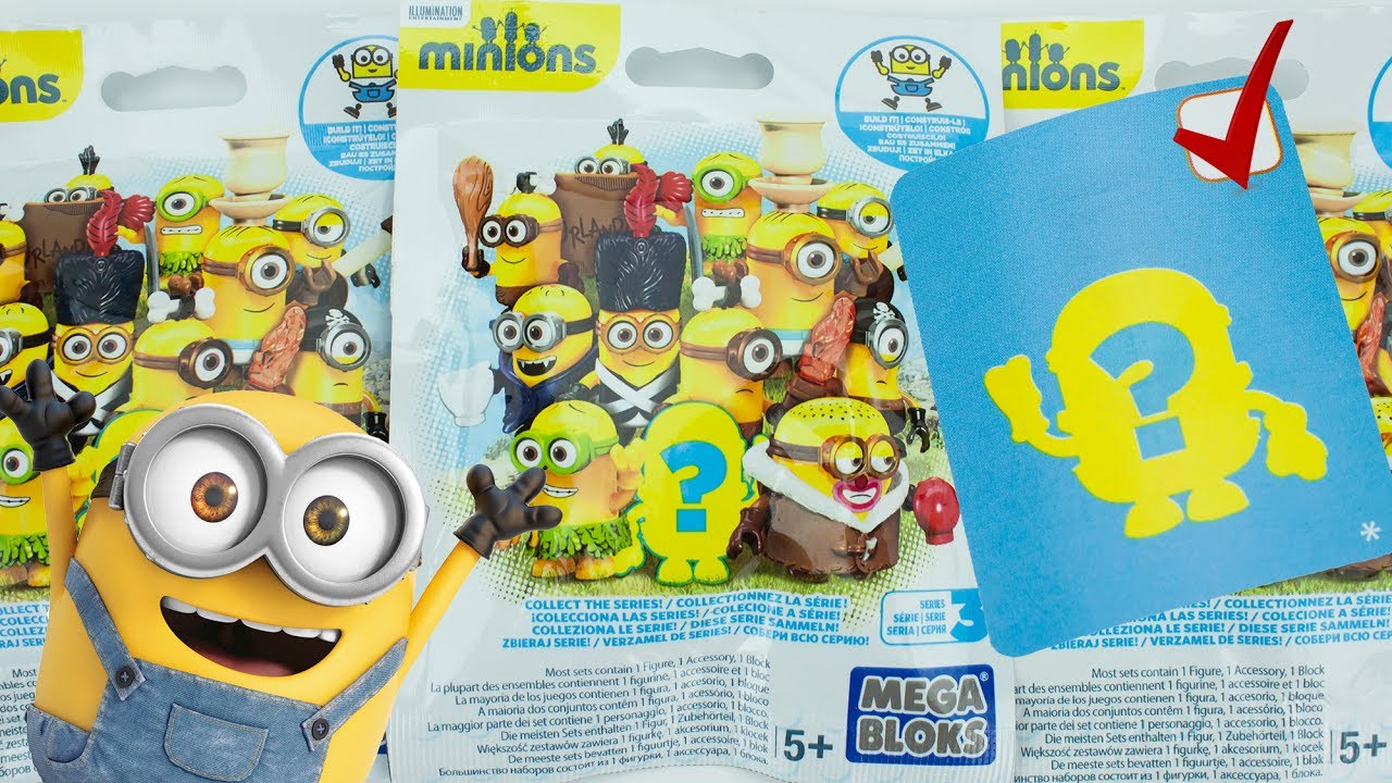 Secret Minion Found | Minions Collection | Mega Blocks | for kids video ...