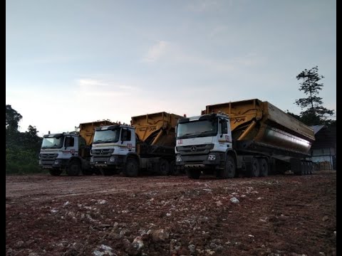 Mercedes Benz ACTROS 4054-V8 With SST VESSEL 120 Xpro Patria - YouTube