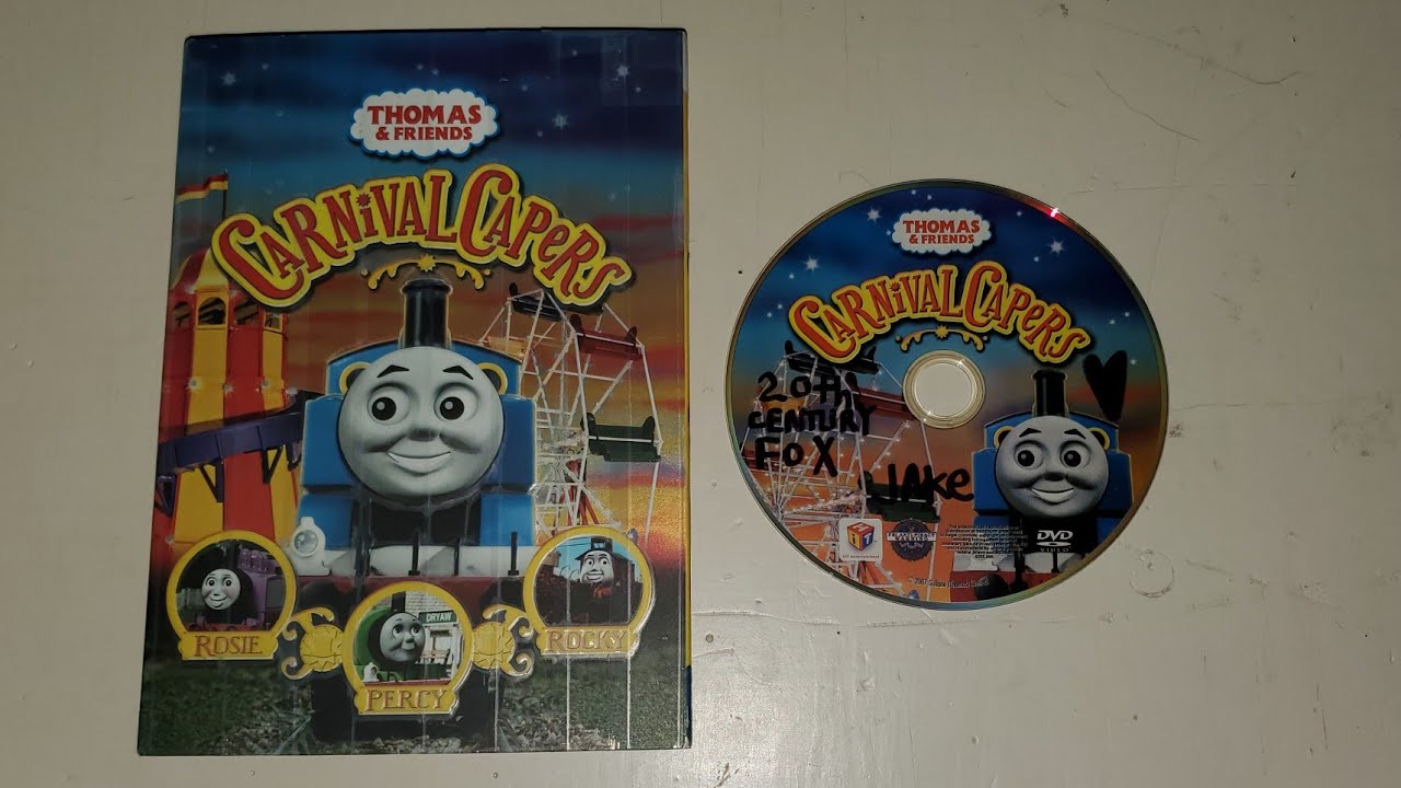 Opening To Thomas & Friends Carnival Capers 2007 DVD - YouTube