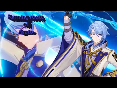 Farming route Ayato - Genshin impact - YouTube
