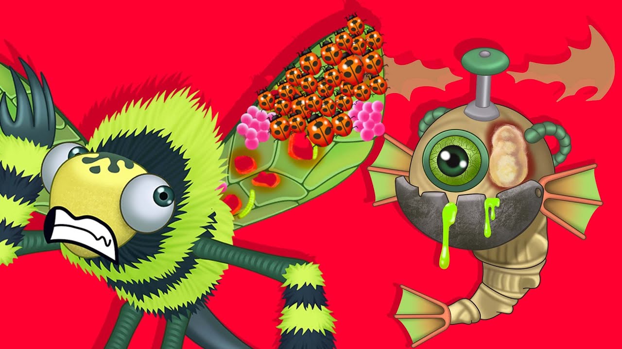 My Singing Monsters | Bug monsters & Cybop and therapeutic journey for ...