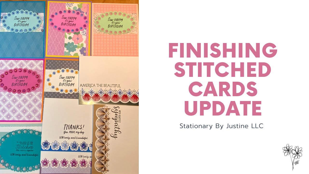Mega Stitched Card Update! Spellbinders Stitched Dies - YouTube