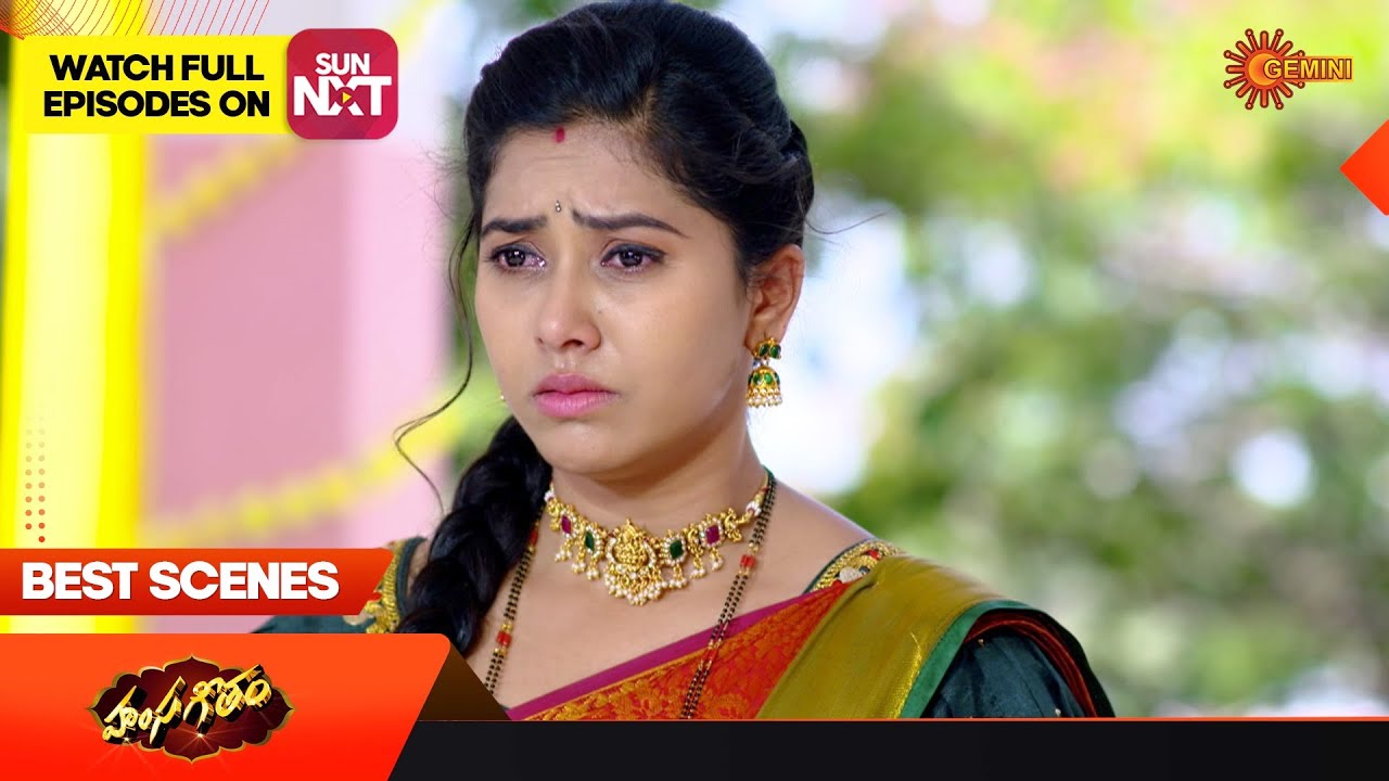 Hamsageetham - Best Scenes | 27 June 2023 | Telugu Serial | Gemini TV ...