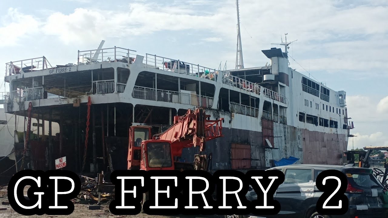 GP FERRY 2 NA NABILI NG LITE FERRY INAAYOS NA ANO KAYA ANG NAME NITO ...