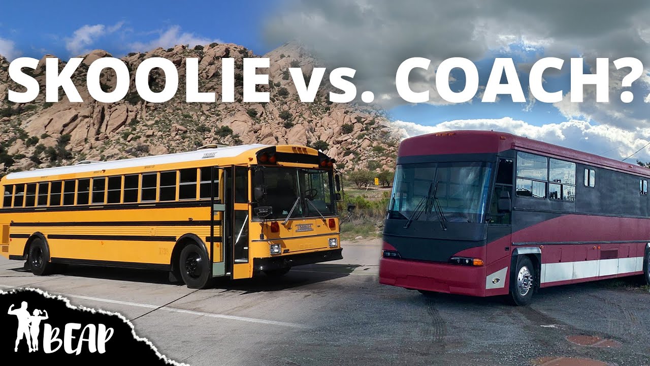 WHICH IS BETTER? (School Bus vs. Coach Conversion FACEOFF – Lacroix ...