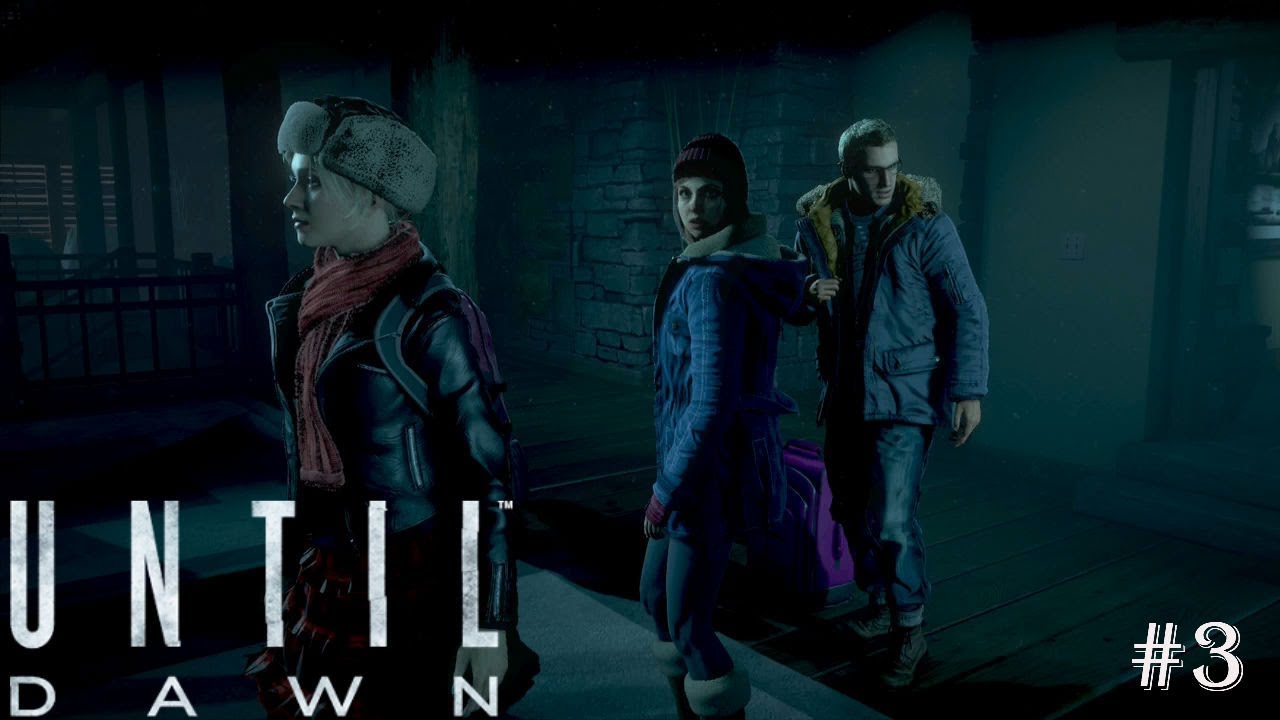 Until Dawn Playthrough | Part 3 | Roaming the house alone - YouTube