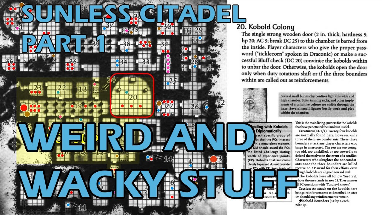 Dungeon Analysis: Sunless Citadel - Part 1 - YouTube