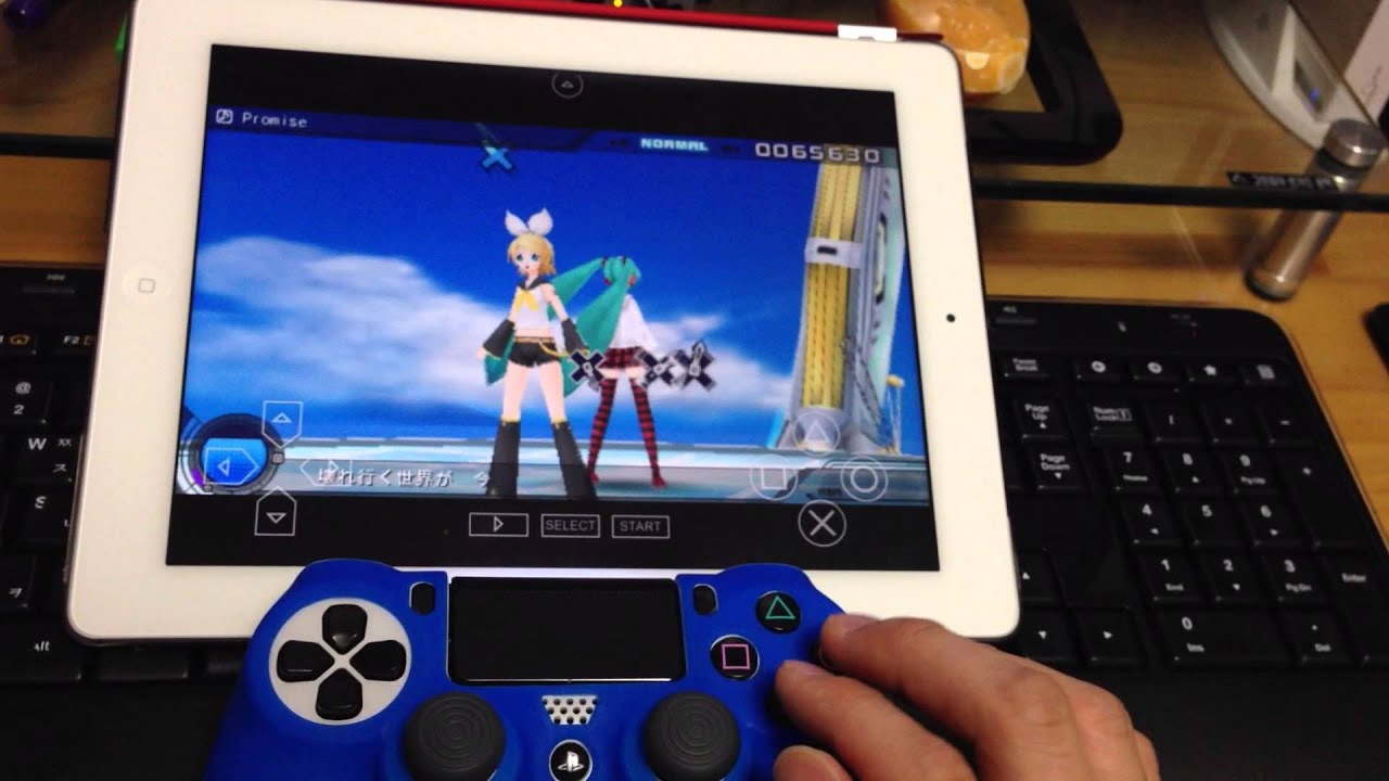 IPAD2 Jailbreak PPSSPP PS4 PAD - YouTube