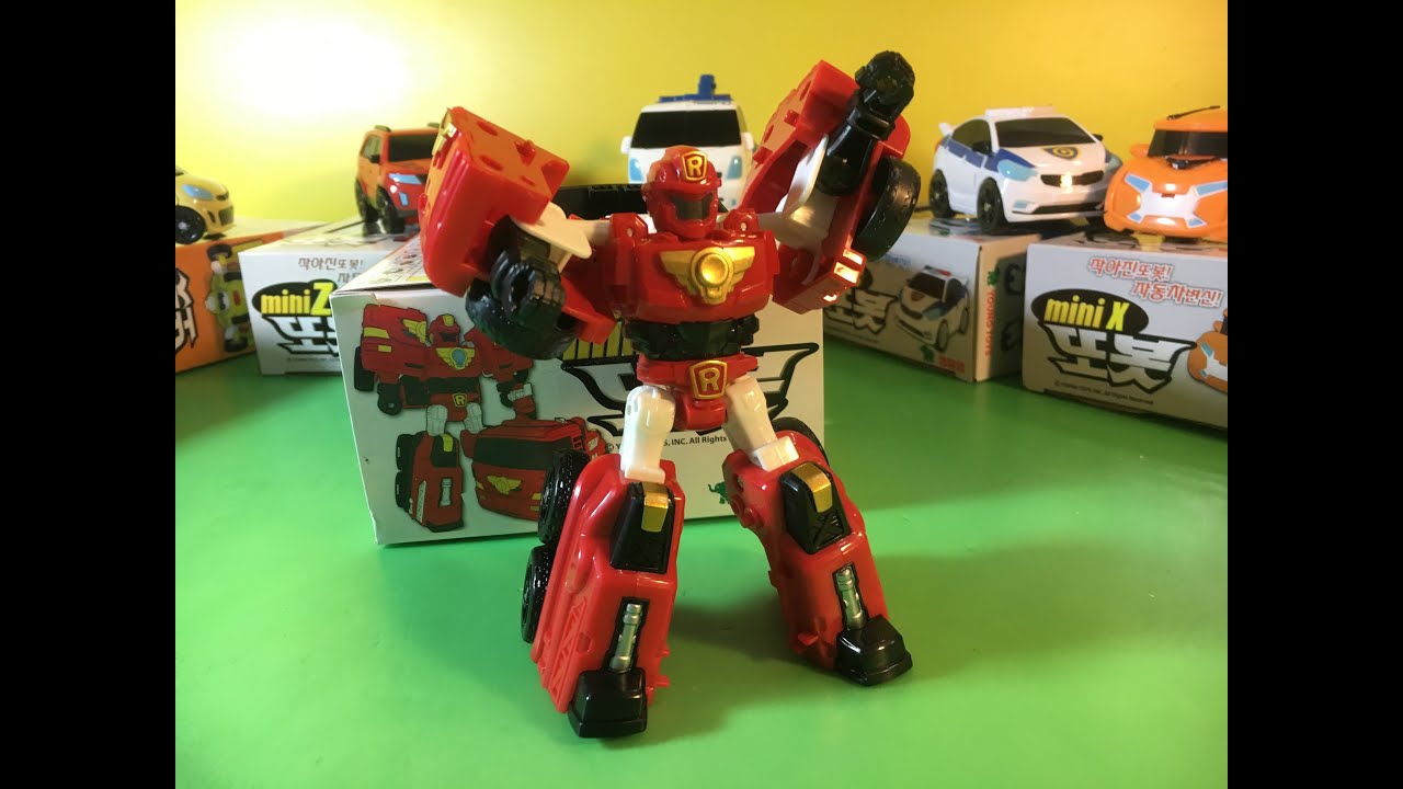 또봇R 신제품 미니 R 또봇 장난감 동영상 Unboxing Tobot Mini R (00609 z) - YouTube