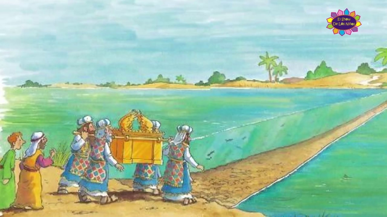 Cruzando el Jordán - Historias Bíblicas para Niños - YouTube