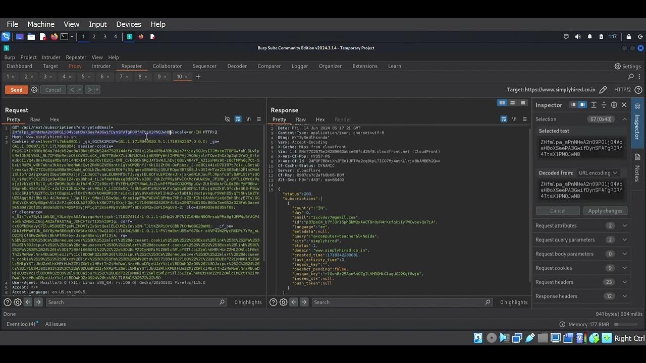 Insecure direct object references (IDOR) poc - YouTube