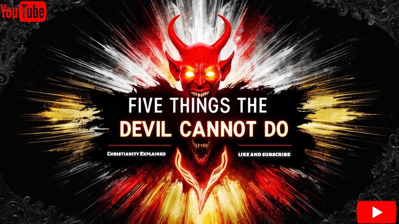 🖐️Five Things the Devil Cannot Do to You: A Encouraging Devotional - YouTube