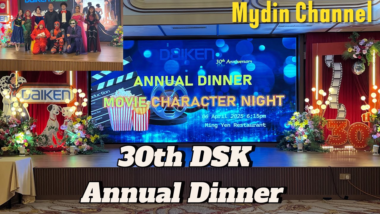 DSK 30th Annual Dinner // Ming Yen Restaurant - YouTube