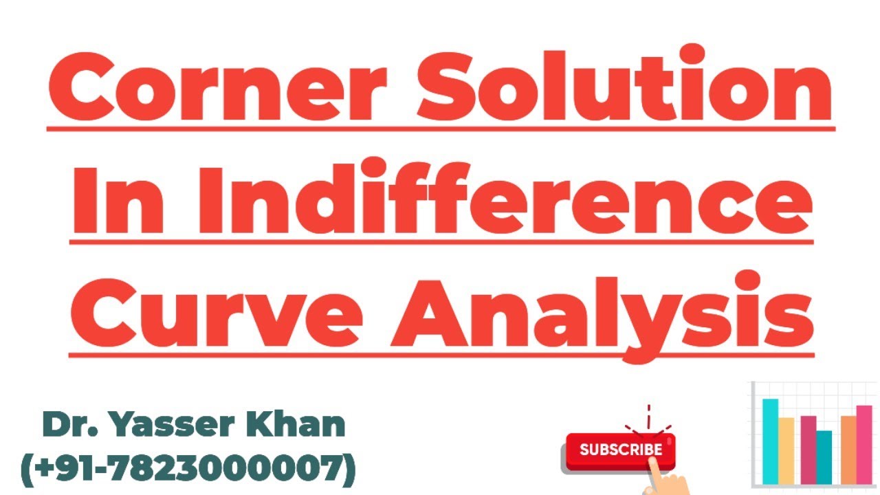 Corner Solution In Indifference Curve Analysis | Corner Solution ...