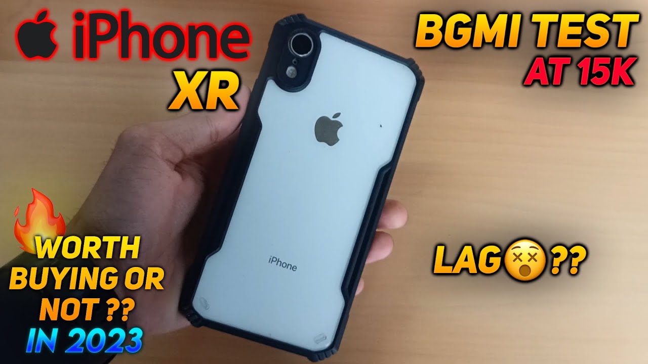 iPhone XR🔥 at 15000Rs in 2023 | iPhone XR Pubg Test, Heating Test ...