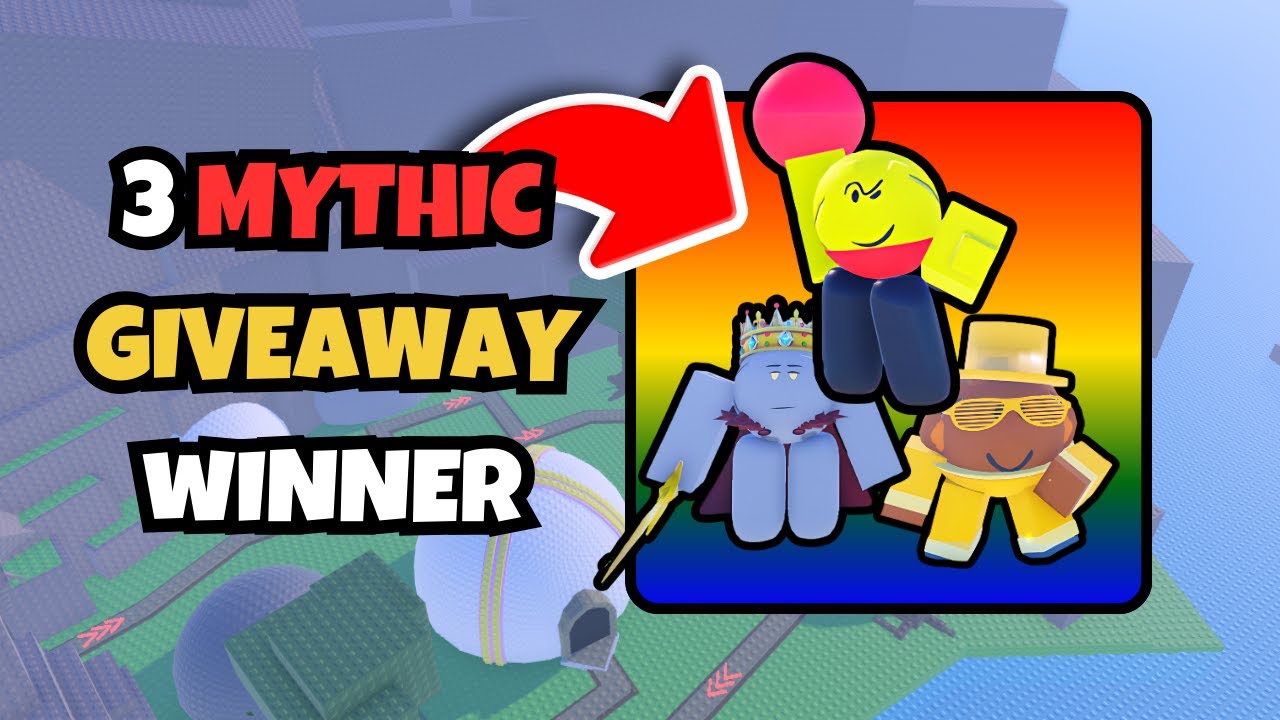 3 MYTHIC GIVEAWAY WINNER RESULT | BALL TOWER DEFENSE - YouTube