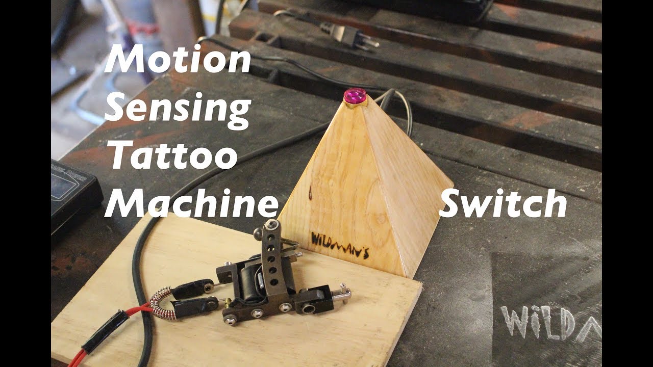 Build a Motion Sensing Tattoo Machine Switch (Arduino) - YouTube