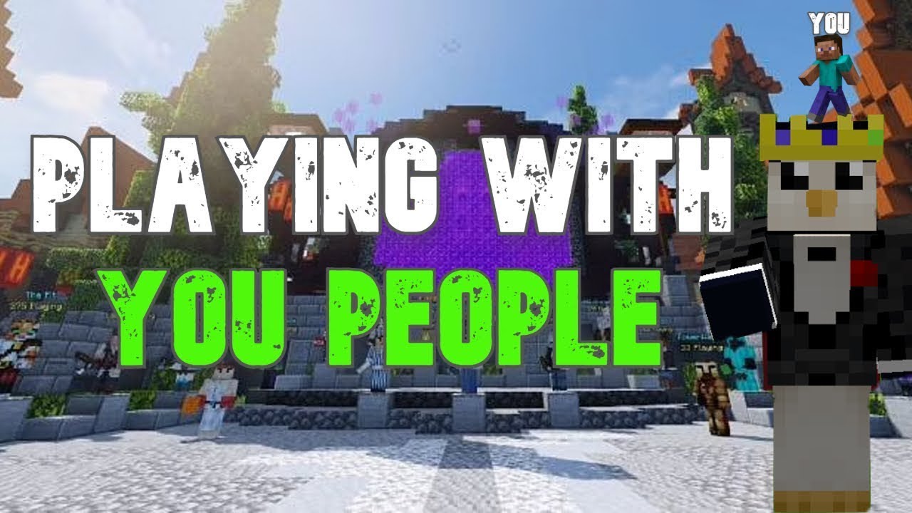 THE GAMING ON MINECRAFT SERVERS WITH YOU - YouTube