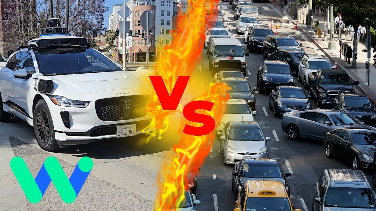 Driverless Waymo vs LA Rush Hour! | Waymo Ride Along #2 - YouTube