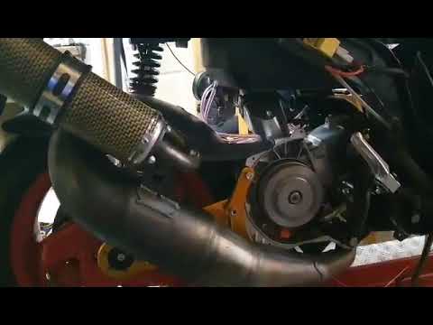 gilera runner 186cc tuned by avdm tuning - YouTube