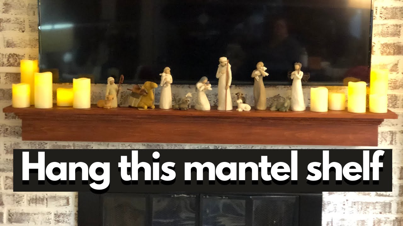 Easy Etsy Mantel Install | French Cleat Design - YouTube
