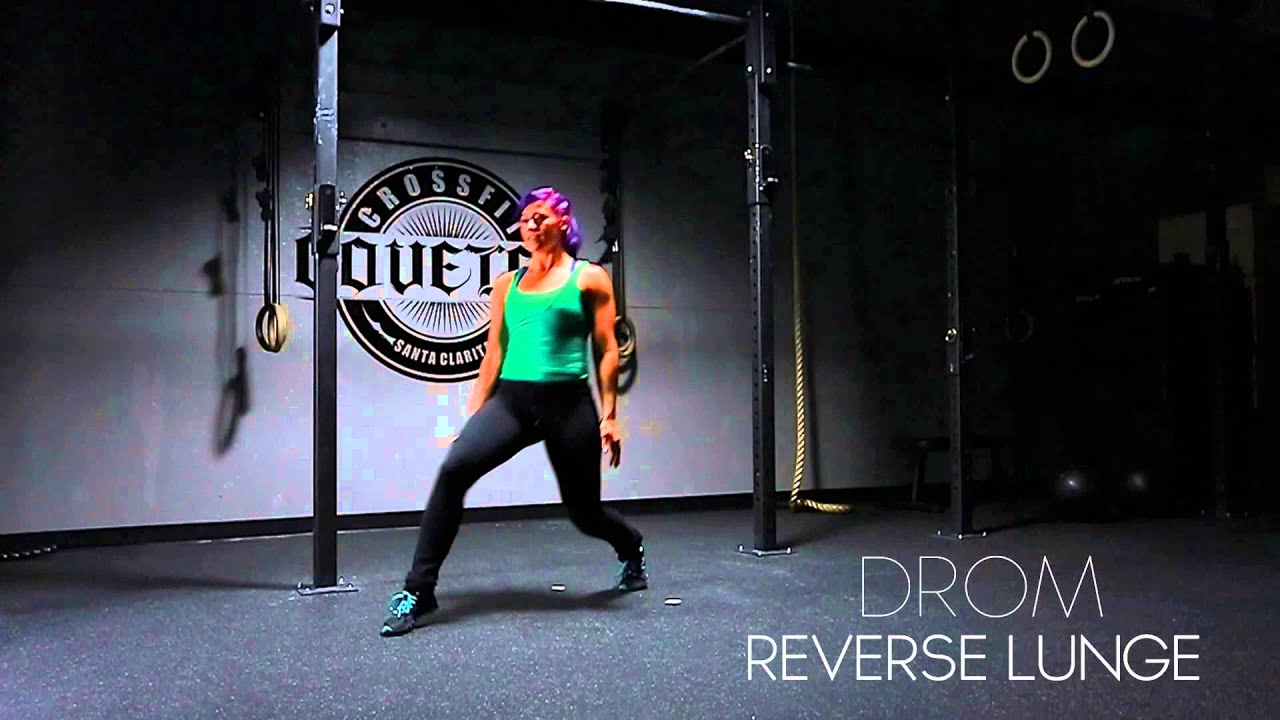 REVERSE LUNGE TWIST DEMO - YouTube