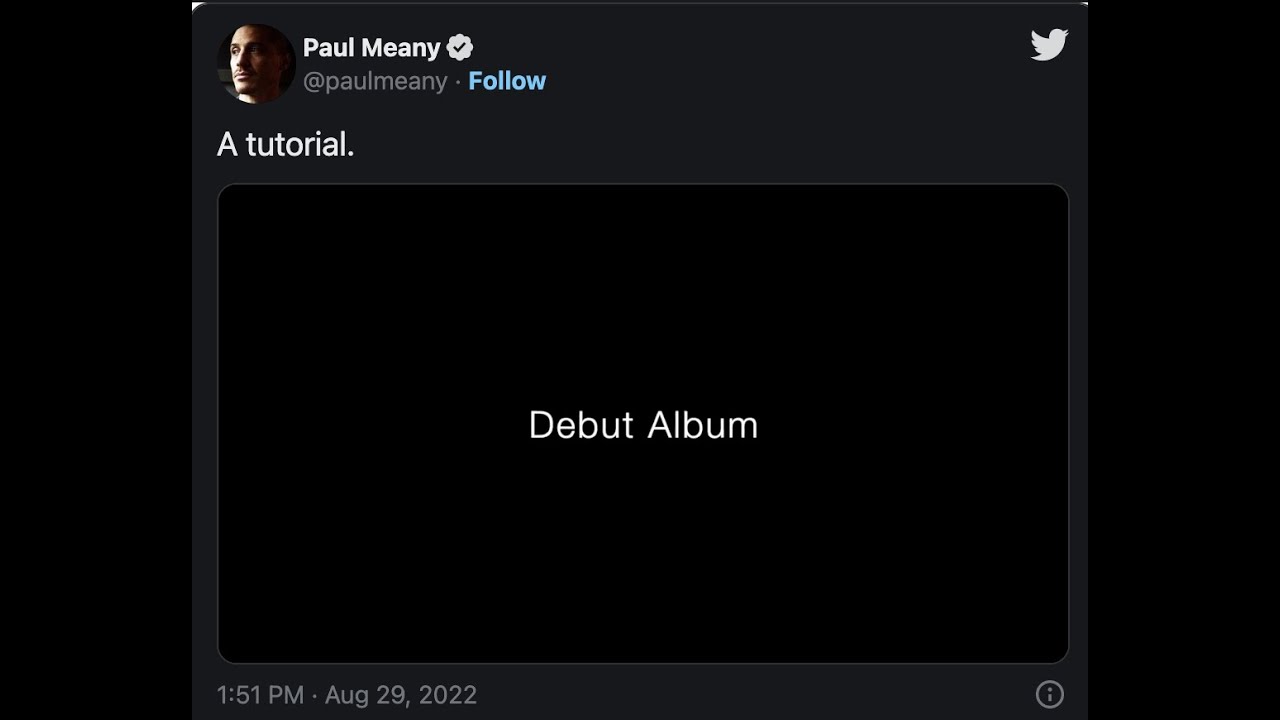 I just learned Paul Meany (of Mutemath and Trench) is releasing his ...