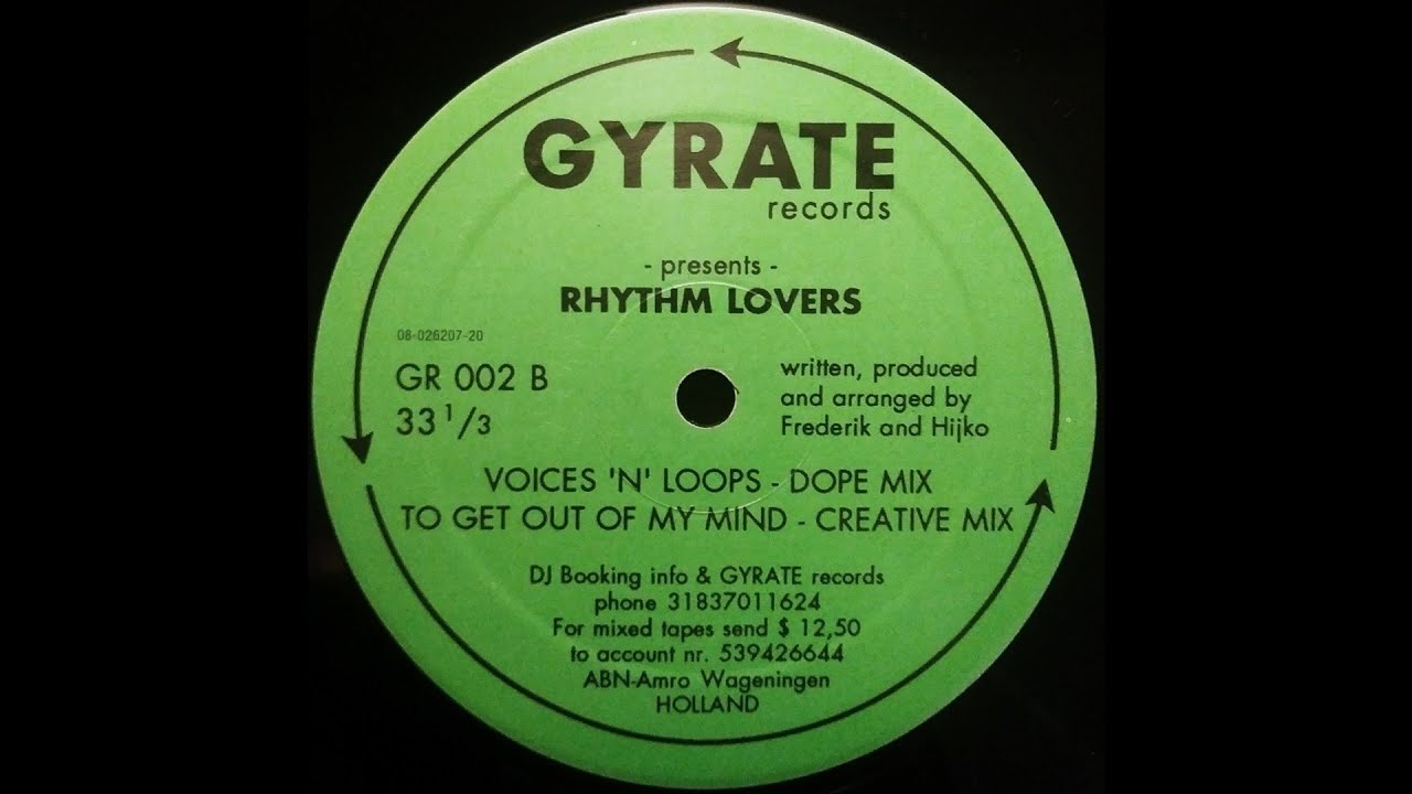 Rhythm Lovers - Voices 'N' Loops (Dope Mix) - YouTube