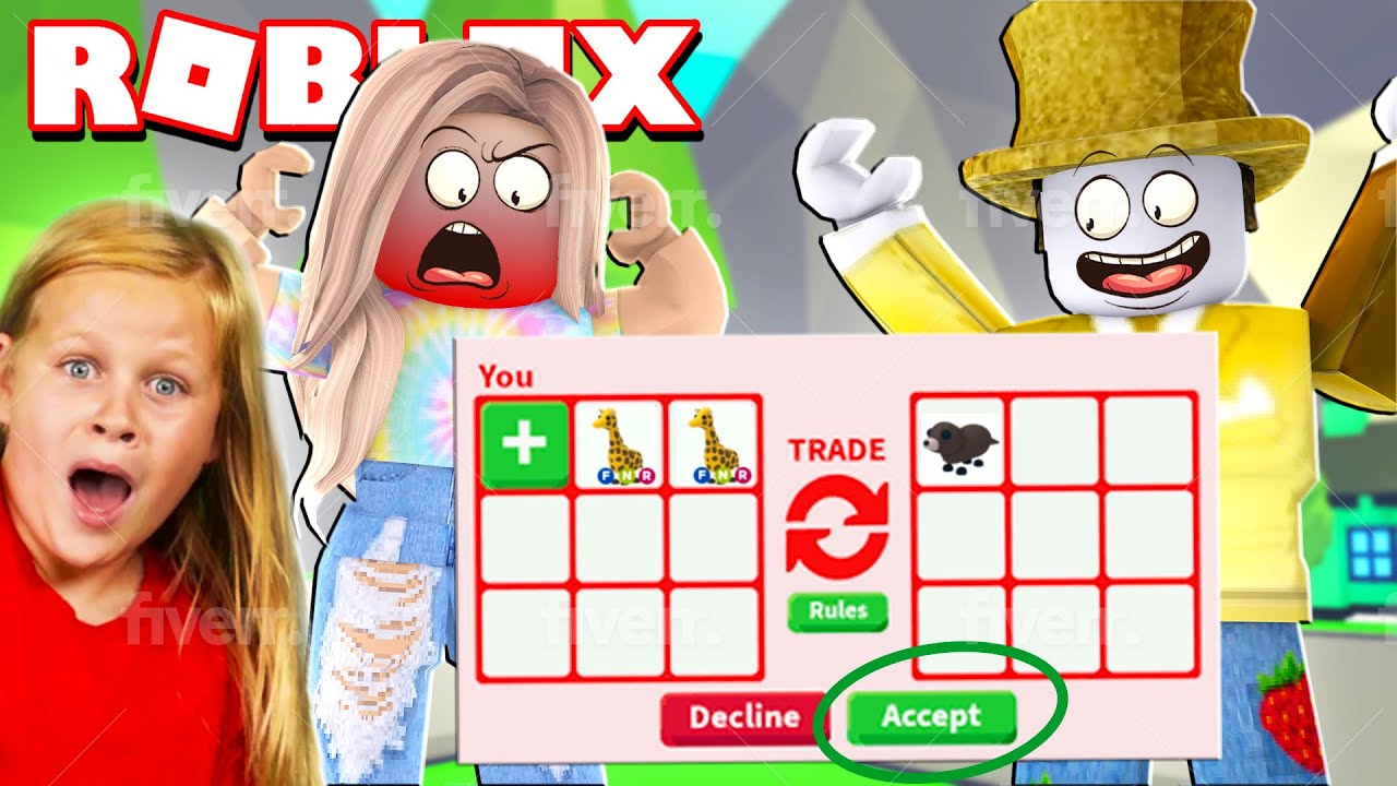 Assistant Must Accept All trade Requests in Roblox Adopt Me - YouTube