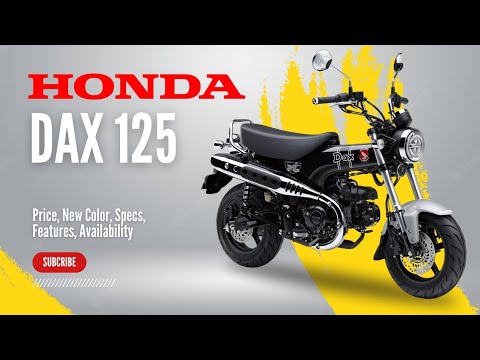 2025 Honda Dax 125: Price, New Color, Specs, Features, Availability ...